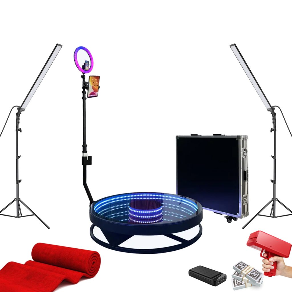 27" 360 Photo Booth Deluxe Package | Boothking.com