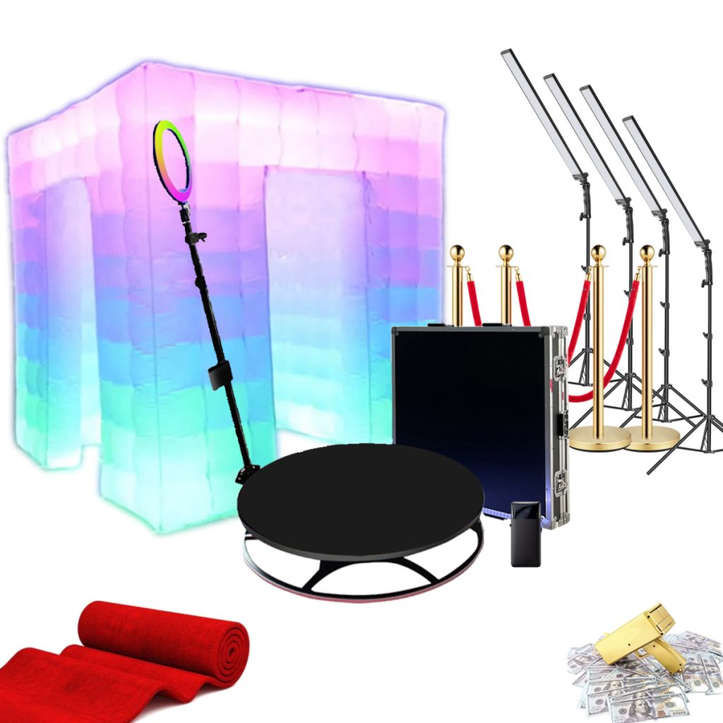 45" 360 Photo Booth Glow Package | Boothking.com