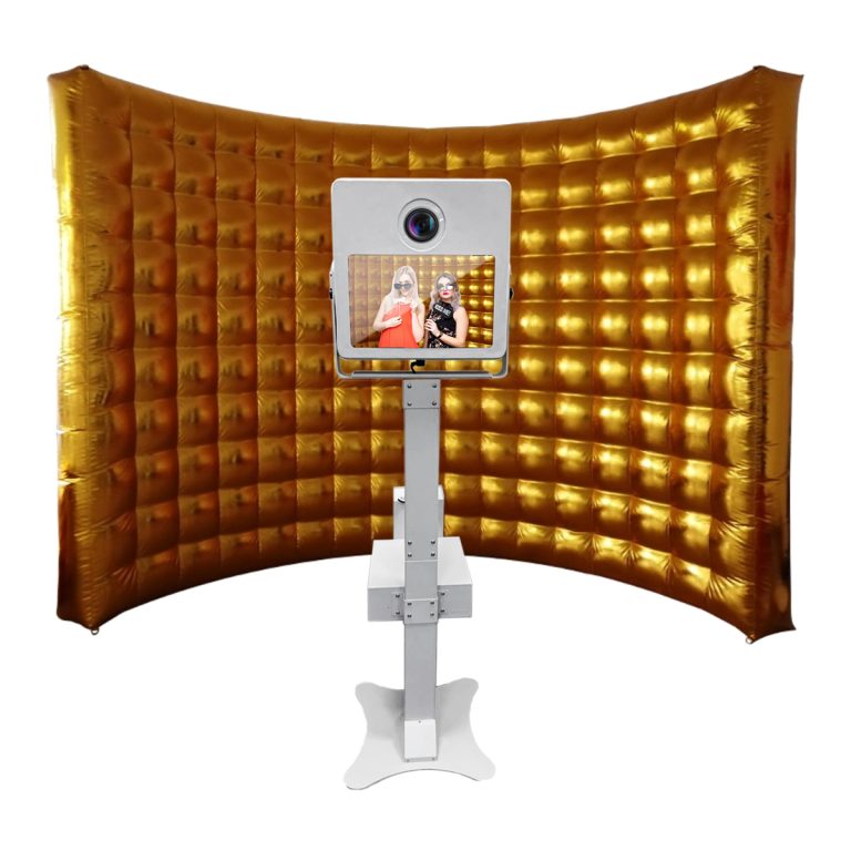 Matrix Photo Booth + Gold Inflatable Package | Boothking.com