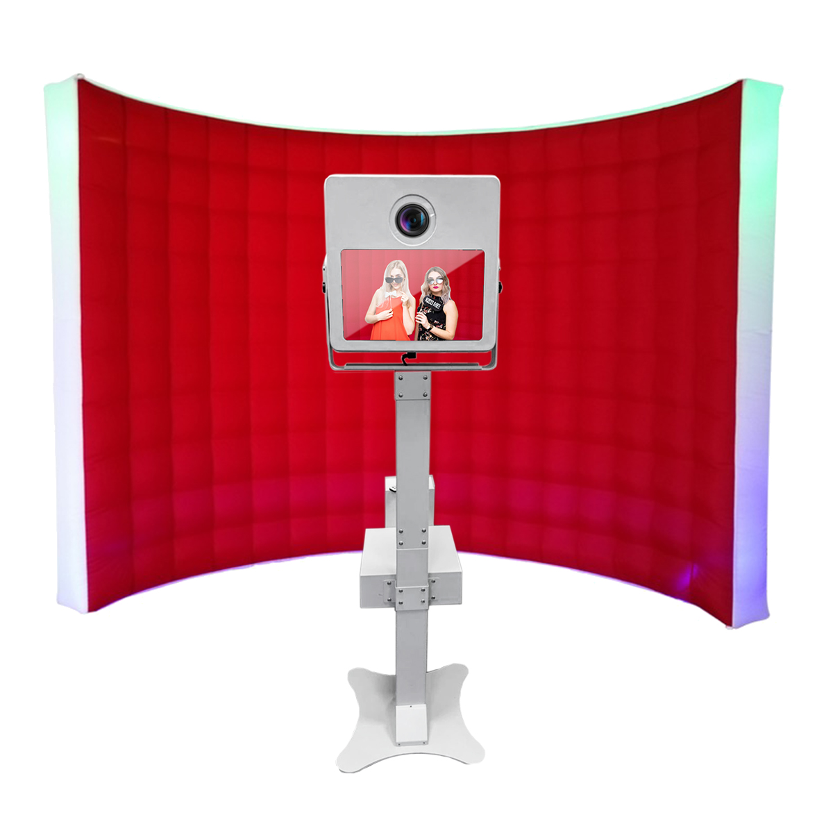 Matrix Photo Booth + Gold Inflatable Package | Boothking.com