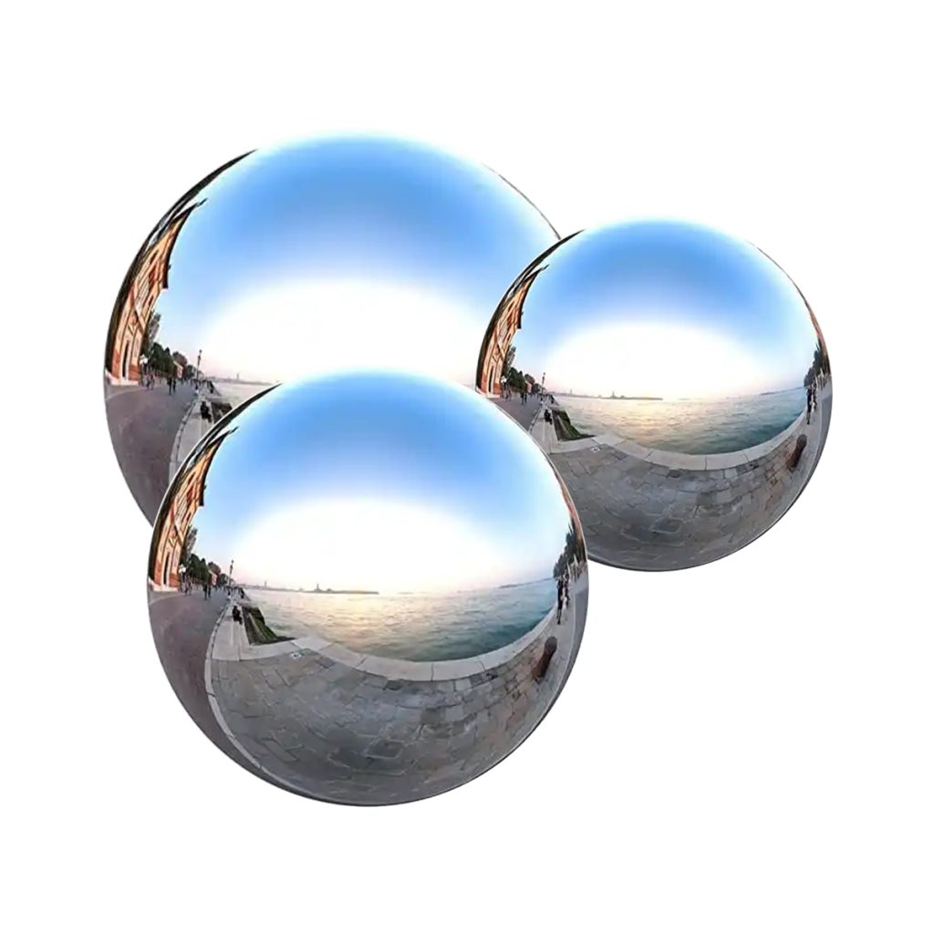 Silver Inflatable Mirror Ball Set | Boothking.com