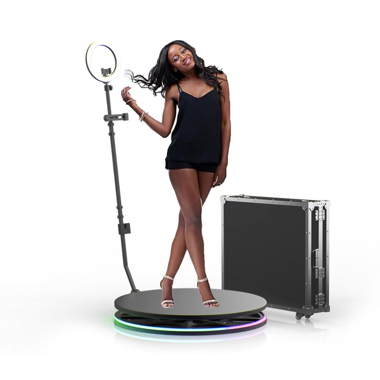27" 360 Photo Booth | Boothking.com
